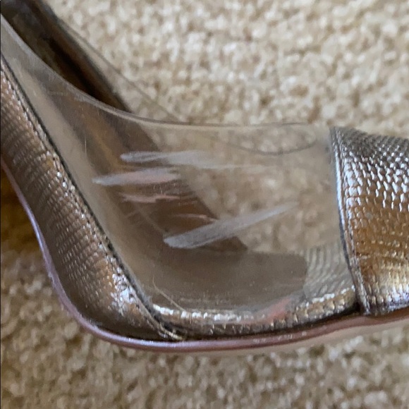 Nicole Miller | Shoes | Nicole Miller Pewter Pumps | Poshmark